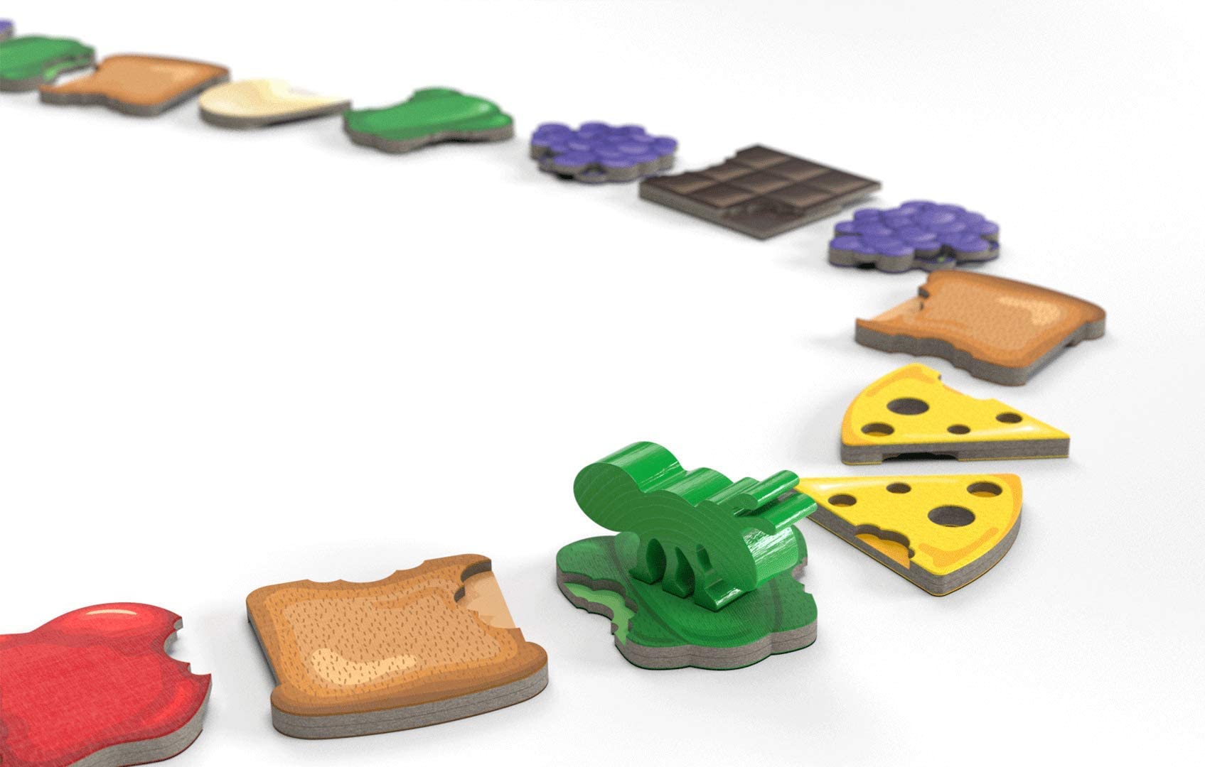 Bites - Board Game - 2 to 5 Players - 20 Minute Play Time