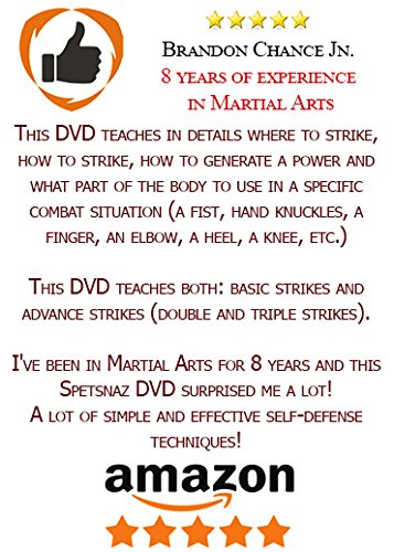 HAND-TO-HAND COMBAT DVD #4: Strikes - Punches - Kicks by Russian Systema Spetsnaz, Street Self-Defense Training DVD, Russian Martial Art Instructional Video