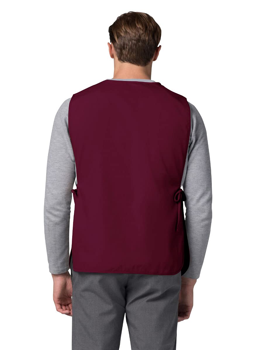 Adar Universal Cobbler Apron Multi Color 2 Pack - Unisex Cobbler Apron - 7022M - Burgundy/Navy - X