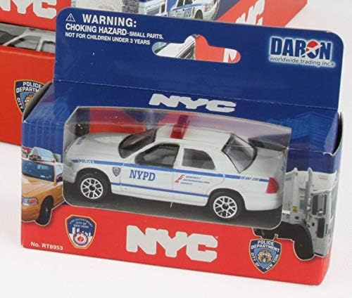 City-Souvenirs Official NYPD Police Car 3 Inches
