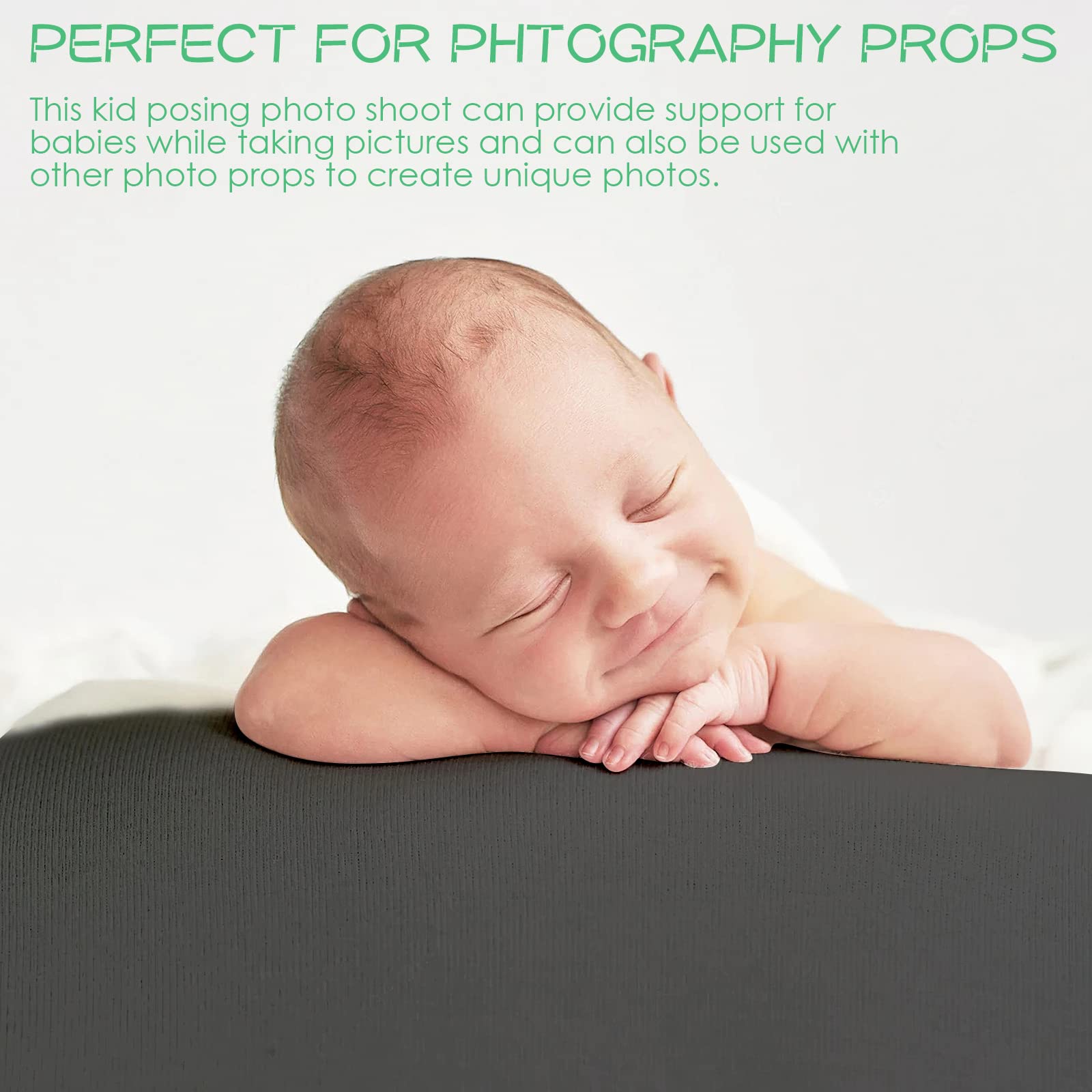 Yuniroom Newborn Infant Baby Photography Prop Kid Posing Photo Shoot Studio Pillow Positioner Nursing Pillow and Positioner (Color : Gray)
