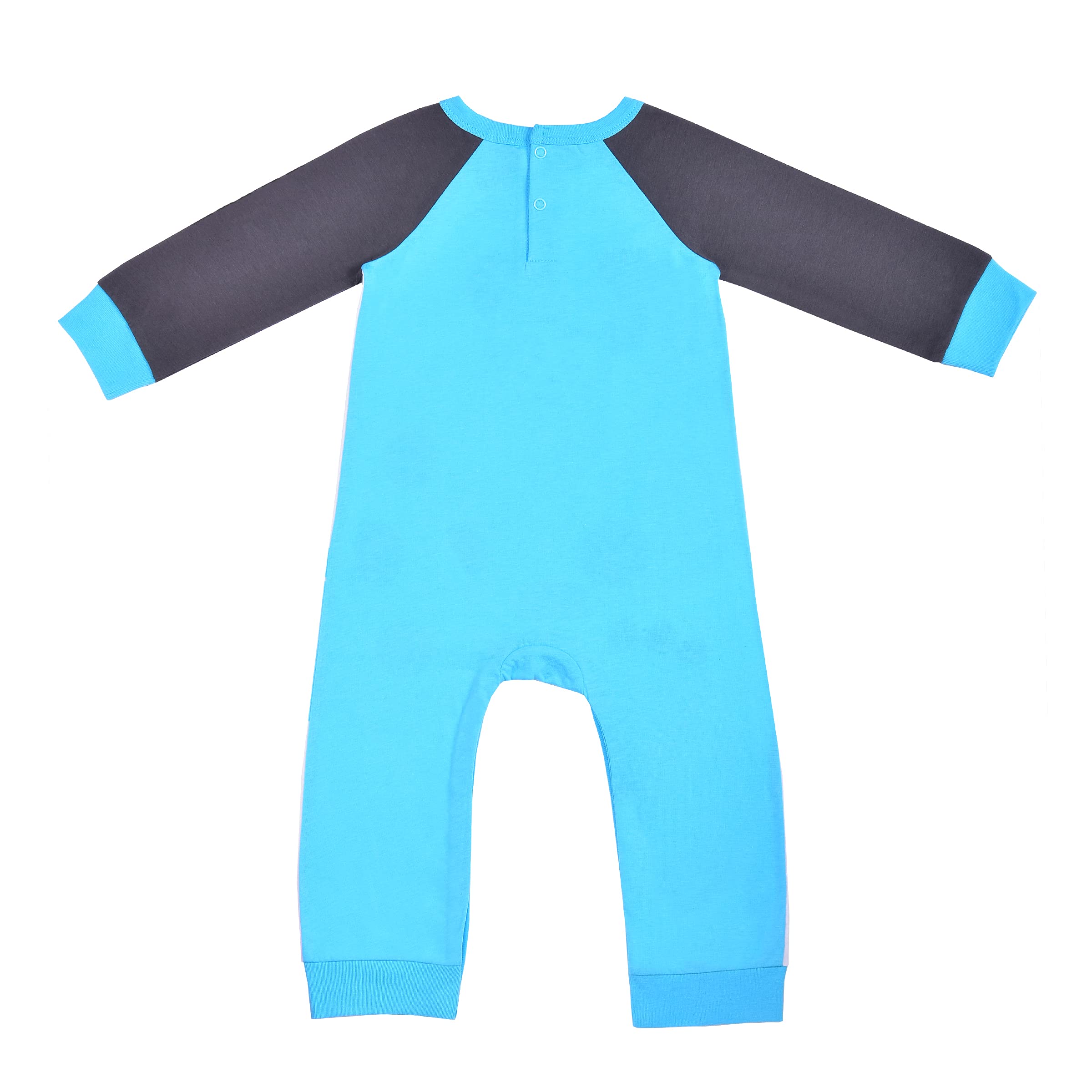 Disney Baby Monsters Inc Mike and Sully Coveralls, Blue, 6 Months (Pack of 3)