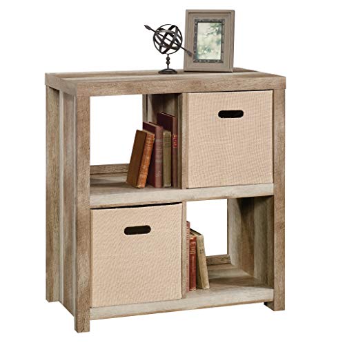 Sauder HomePlus 4-Cube Bookcase, Lintel Oak finish