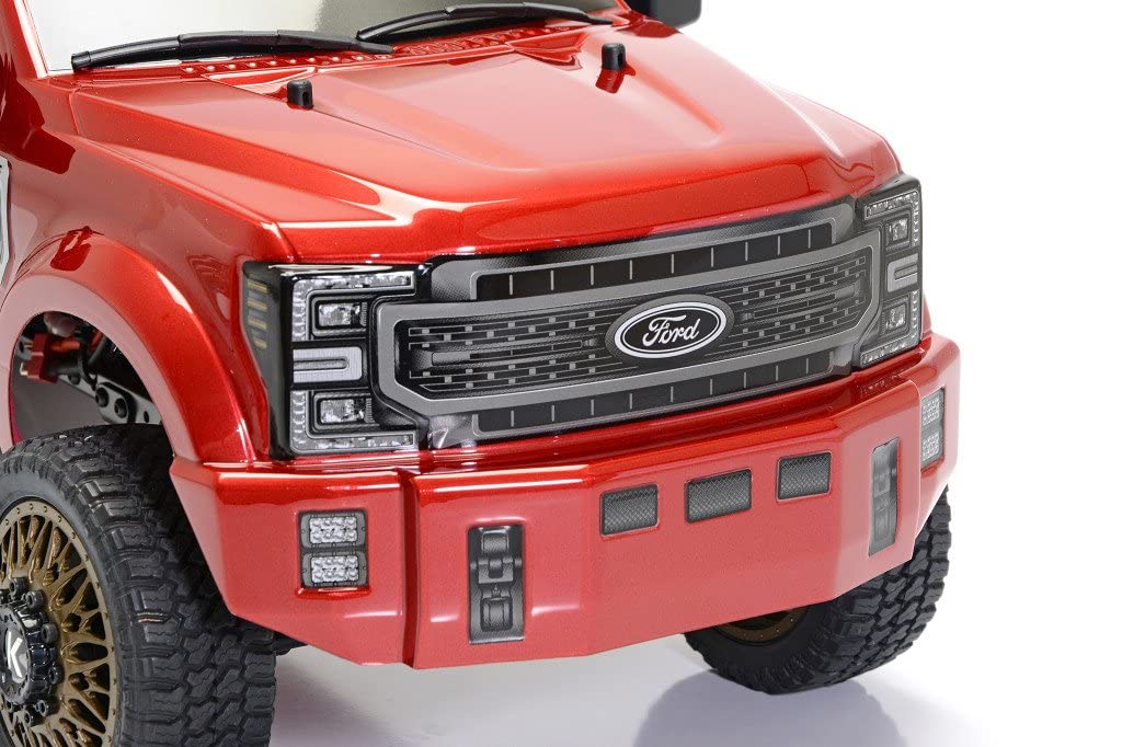 CenRacing 8982 Ford F450 SD 1/10 4WD RTR (RED Candy Apple) Custom Truck DL-Series