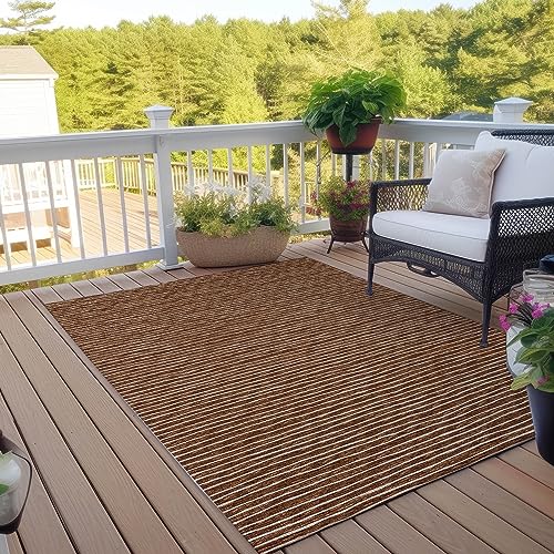 Dalyn Rugs Indoor/Outdoor Laidley LA1 Red Washable 8' x 10'