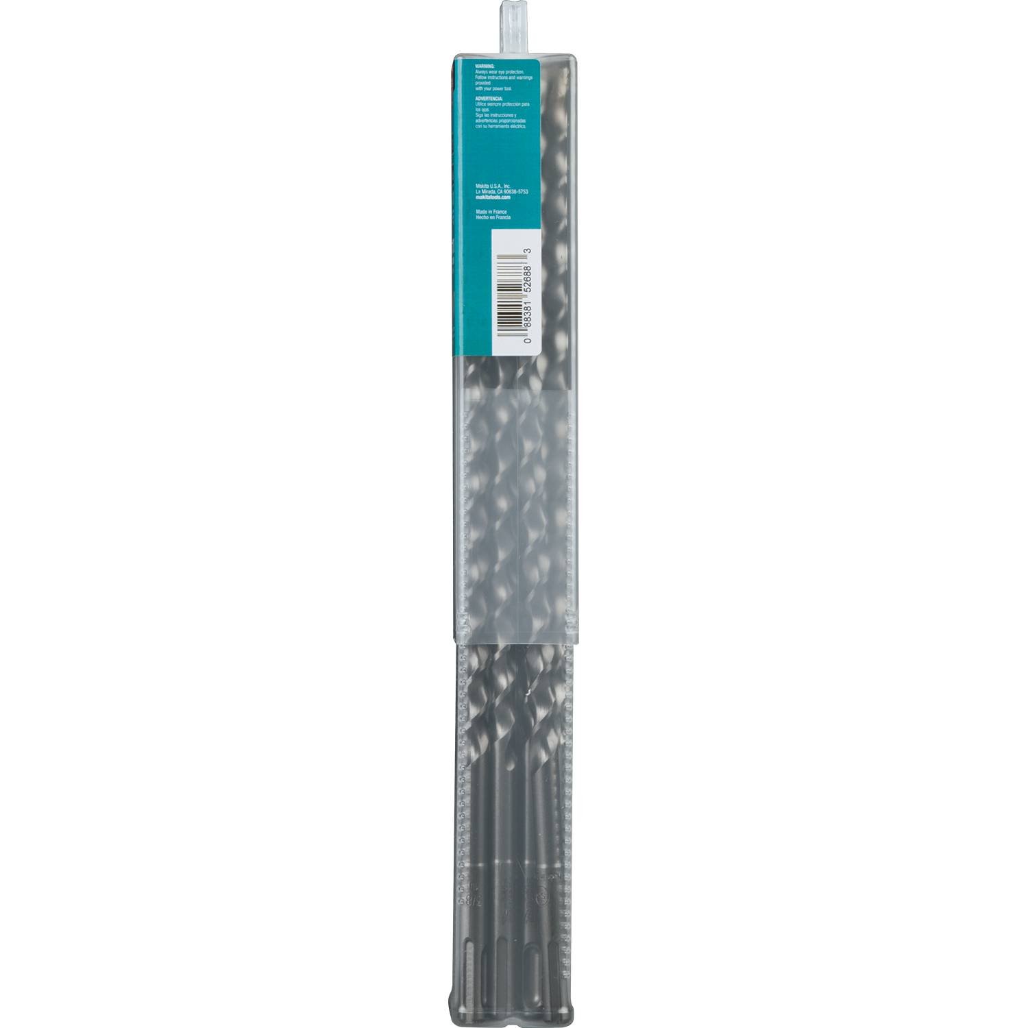 Makita B-60925 3/8" x 12" SDS-Plus Bit, 2-Cutter, 10/Pk