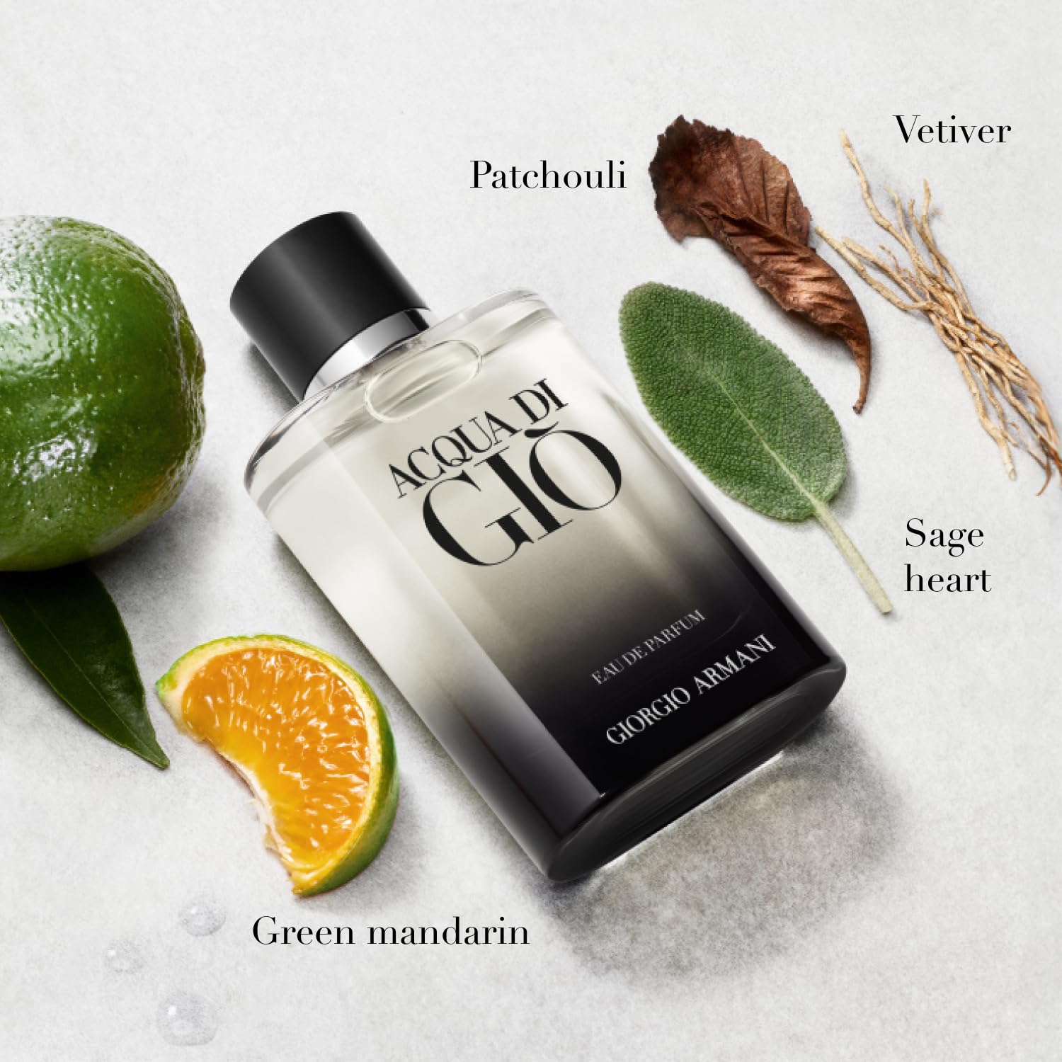 Armani Beauty - Acqua di Giò - Eau de Parfum - Cologne for Men - Fresh & Powerful Men’s Fragrance - Mandarin, Lavender, Patchouli Notes - 6.7 Fl Oz