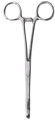 Grafco Ballenger Sponge Forceps - Serrated, Straight, Medical Tool and Surgical Scissors, 7" Length - 2730