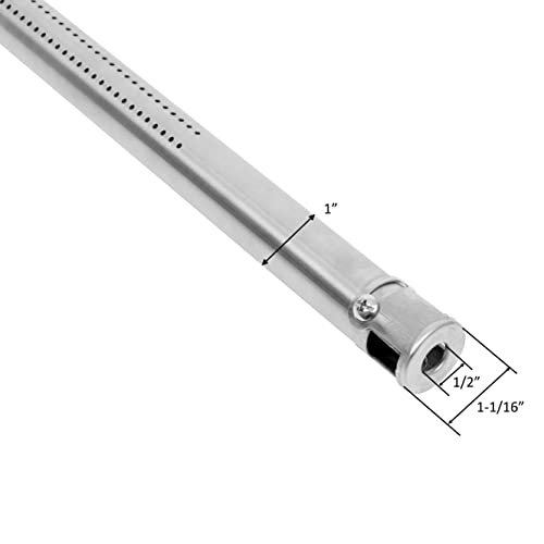 GSW AEBR-Burner 22-3/4β x 1-1/2β Straight Stainless Steel Tube Burner (20,000 BTU) for AEBR Series Commercial Countertop Broilers