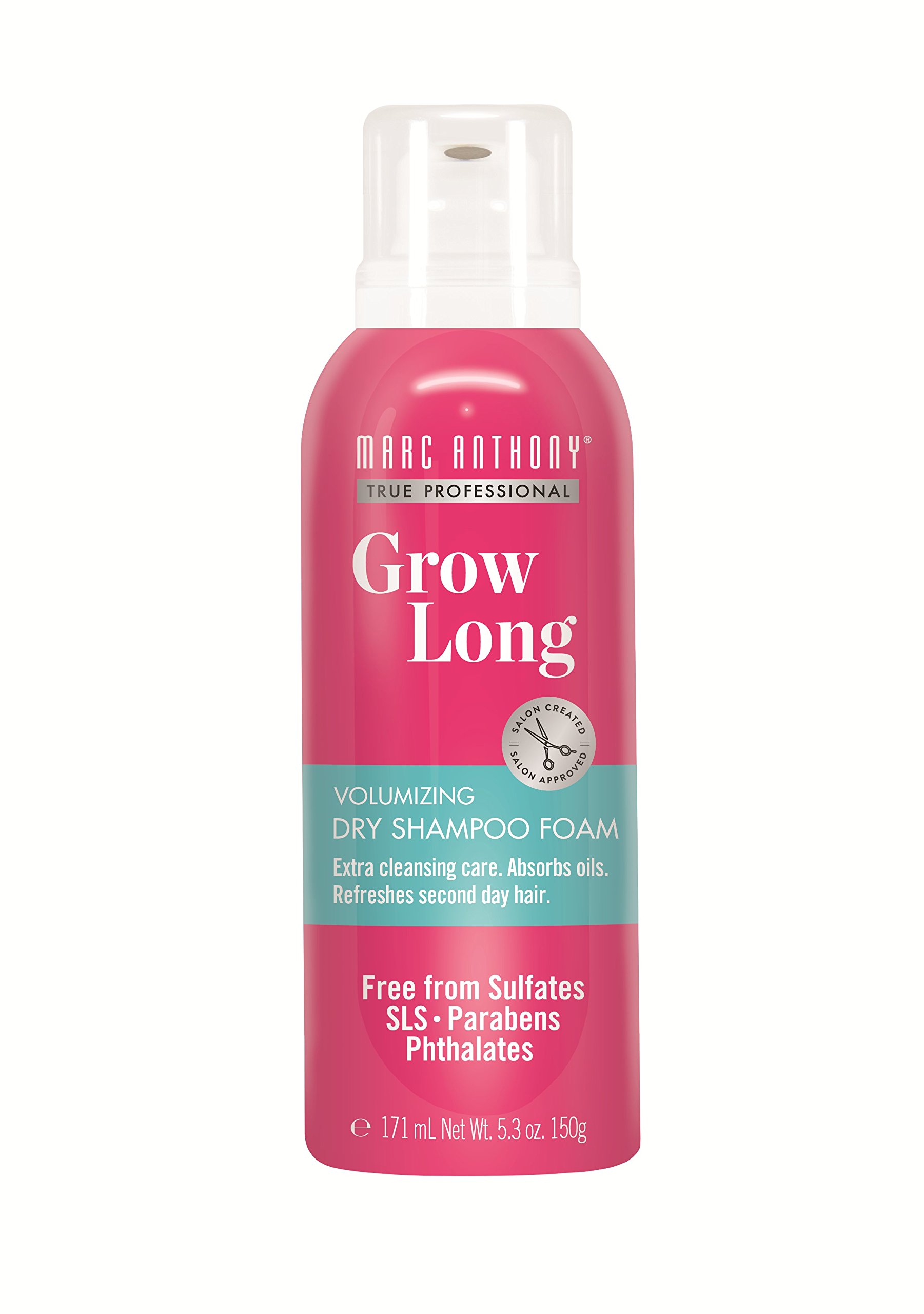 Marc Anthony True Professional Strengthening Grow Long Foaming Dry Shampoo Ounces, 5.3 Fl Oz