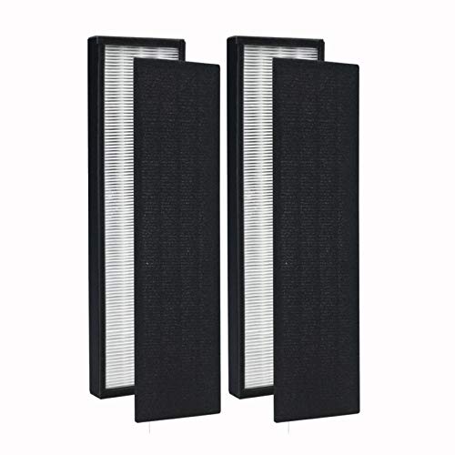 Flintar FLT4825 True HEPA Replacement Filter B, Compatible with GermGuardian Air Purifier AC4825 Series, AC4300BPTCA, AC4850PT, AC4900CA, CDAP4500BCA, Oransi Finn, 2-Pack