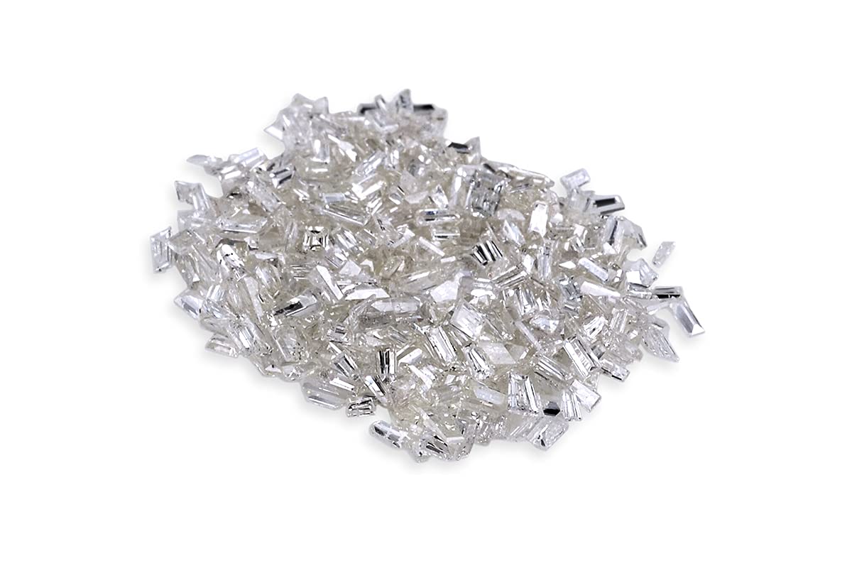 AFFY 5pc 2.4-2.5mm Natural Loose Diamond Taper/Baguettes SI-I Clarity I-J Color
