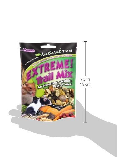 F.M. Brown'S Extreme Trail Mix Hamster Gerbil Rat And Mouse Treats, 4-Ounce