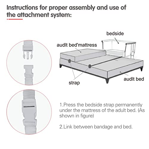 HAHASOLE Bedside Sleeper for Baby, Portable Bassinets for Safe Co-Sleeping, Easy Assemble Baby Crib with Storage Basket & Mosquito, Adjustable Bedside Bassinet for Newborn
