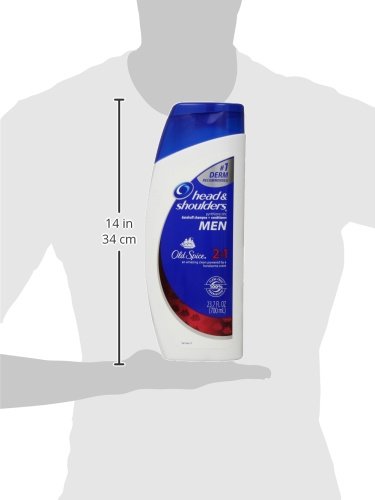 Head and Shoulders Old Spice 2-in-1 Anti-Dandruff Shampoo + Conditioner 23.7 Fl Oz (Packaging may vary)
