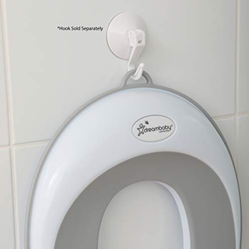 Dreambaby EZY-Toilet Trainer Seat Potty Topper - Contoured Shape & Non-Slip Base - Model L6001 14.5x11x1.75 Inch (Pack of 1) Gray