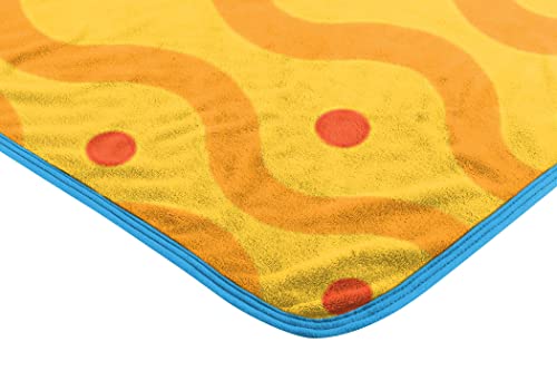 Northwest Looney Tunes Micro Raschel Throw Blanket, 46" x 60", Artsy Tweety