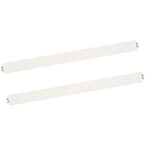 Evolur Aurora Bed Rail in Ivory Lace