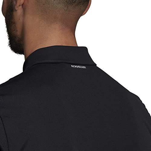 adidas mens Tennis Club 3-stripes Polo Shirt, Legend Ink/White, X-Large US
