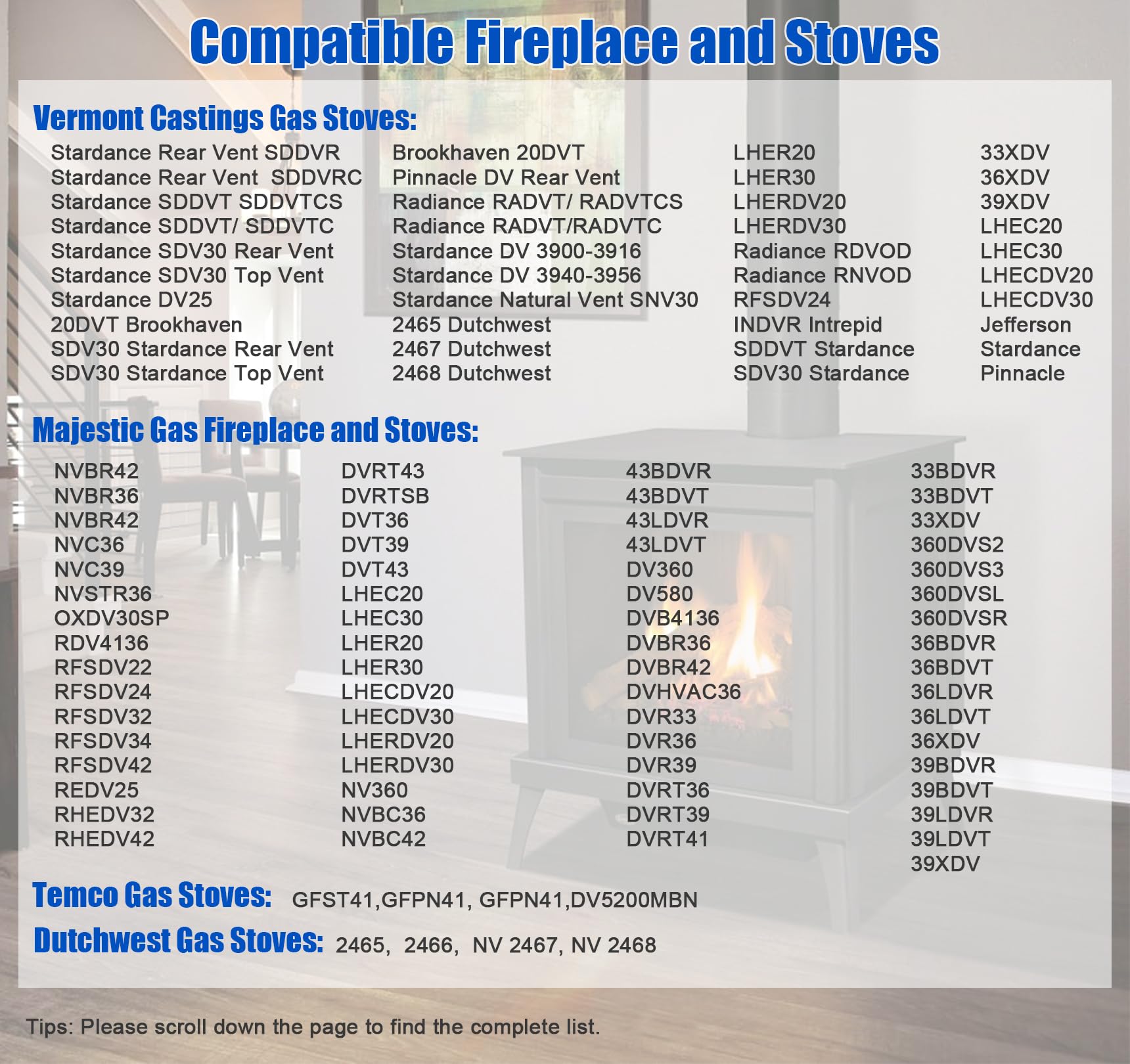 Propane and Natural Gas Pilot Assembly Replaces 10002265 10002264, LP NG 3 Way Pilot Replacement for Majestic,Temco,Vermont Castings Dutchwest,Fireplace and Stoves(Include Free NG Nozzle)