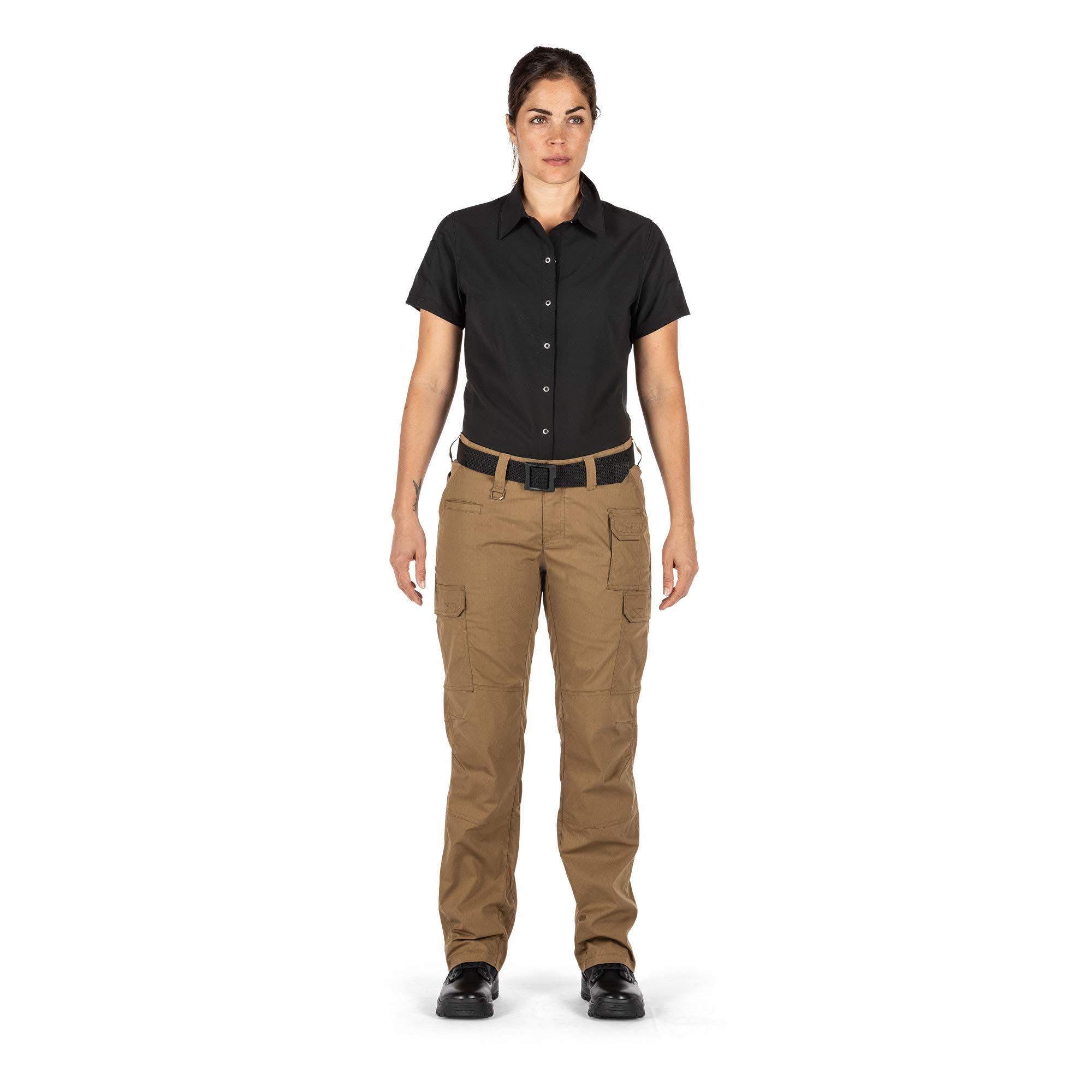 5.11 Tactical Women's ABR Pro Cargo Pant, FlexLite Stretch Ripstop, Comfort Waist, Style 64445, Ranger Green, 12L