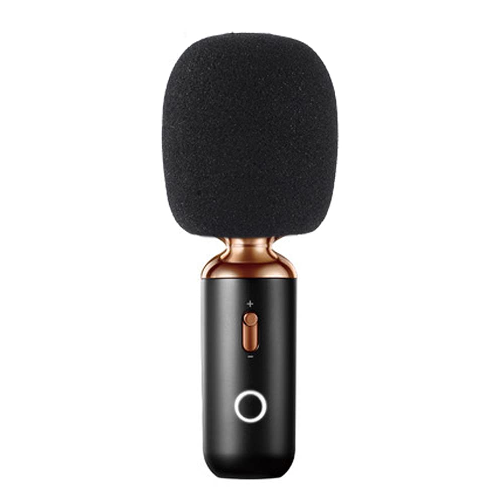 BlingKingdom 5pcs Thick Handheld Stage Microphone Windscreen Foam Anti-Jet Sponge Cover (Black)