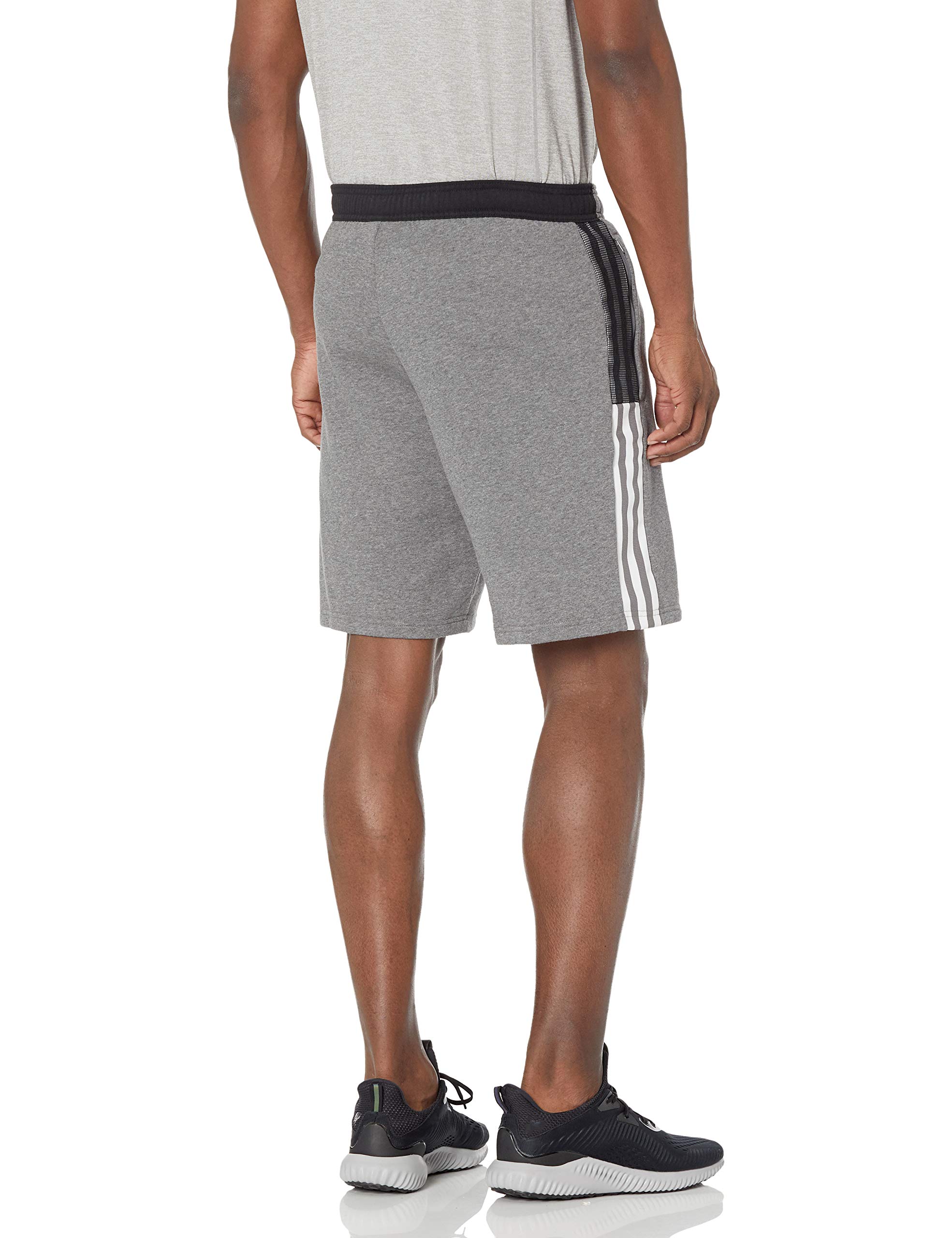 adidas mens Tiro 21 Sweat Shorts Grey Melange Medium
