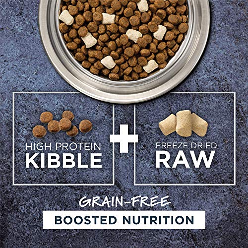 Instinct Raw Boost Grain Free Dry Dog Food, High Protein Real Chicken Kibble + Freeze Dried Raw Dog Food, 21 lb. Bag