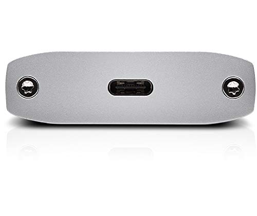 G-Technology 1TB G-DRIVE mobile SSD Durable Portable External Storage - USB-C (USB 3.1), Up to 560 MB/s - 0G06053-1, black
