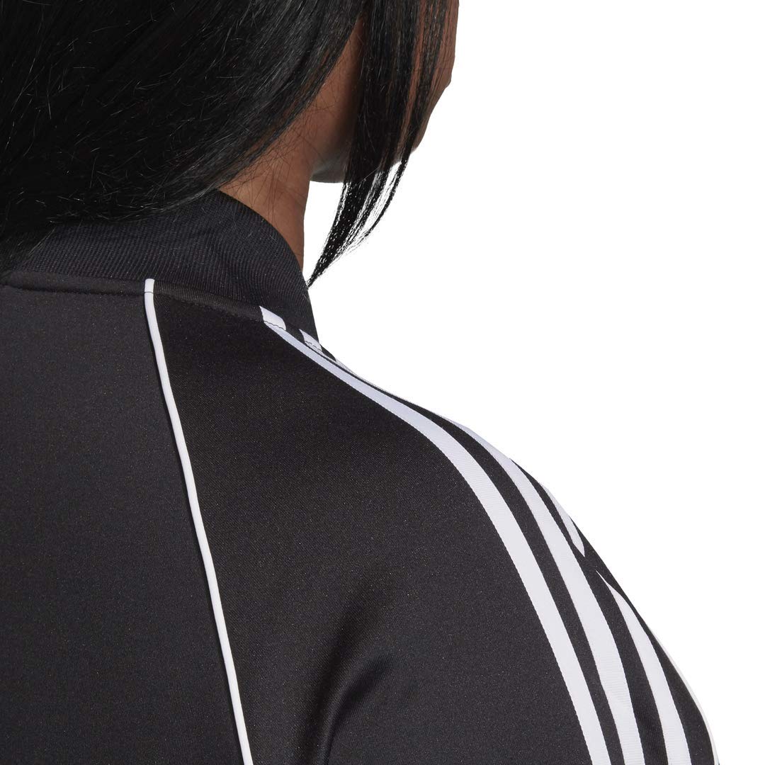 adidas Originals Women's Superstar Track Jacket, Black/White, M