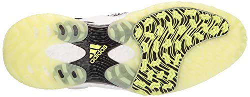 adidas Women's Codechaos 21 Primeblue Spikeless Golf Shoes, Grey One/Core Black/Pulse Lime, 9