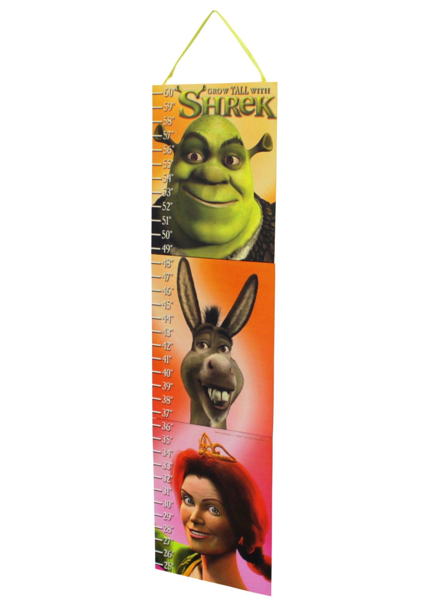 Grow Tall with Shrek - Child Growth Chart