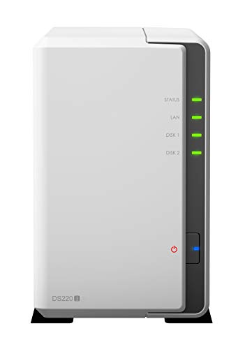 Synology DS220j 2-Bay 12TB Bundle with 2X 6TB Seagate IronWolf