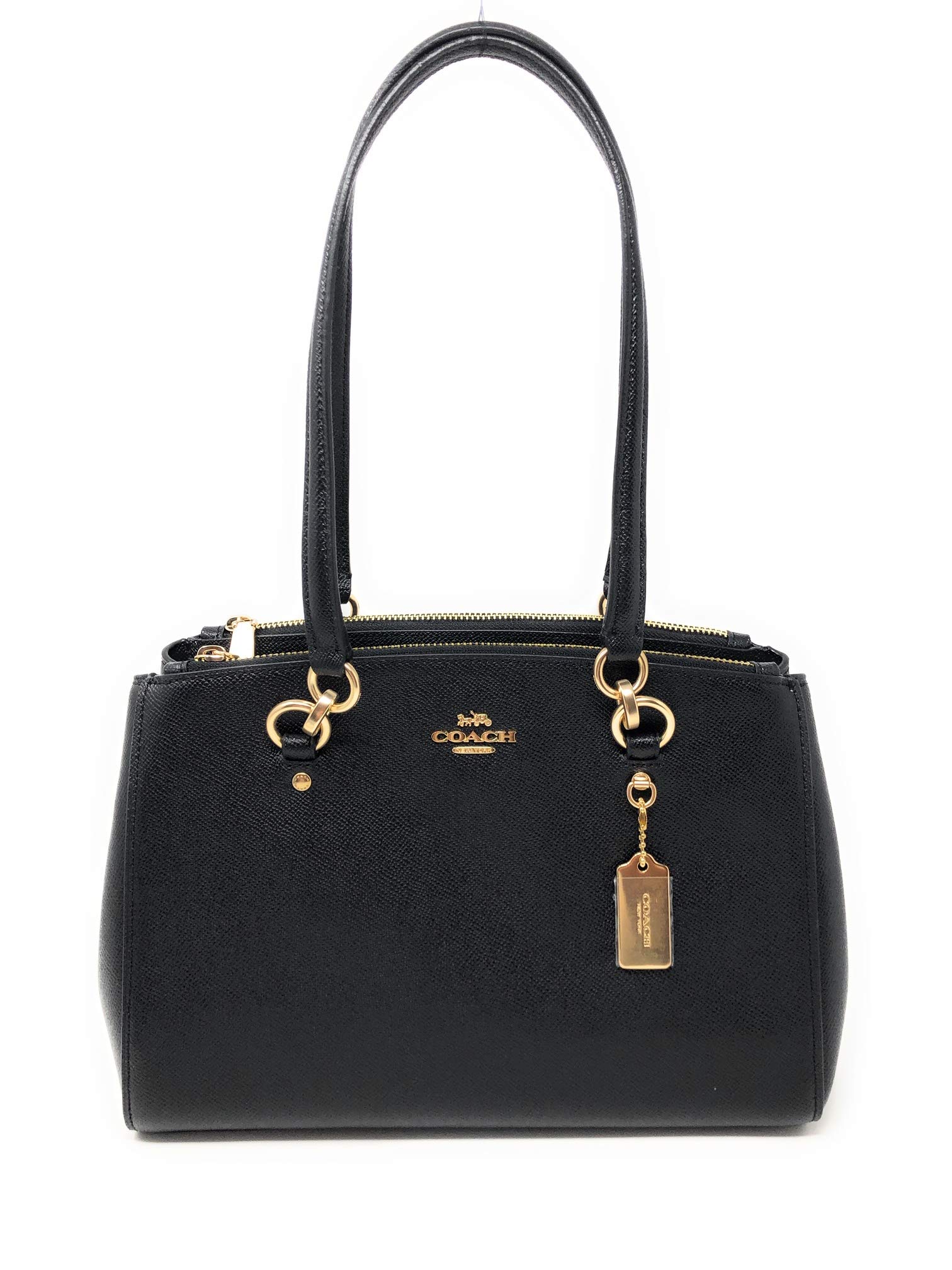 Coach Etta Carryall Crossbody Shoulder Handbag Purse F76938 (IM/BLACK), Large