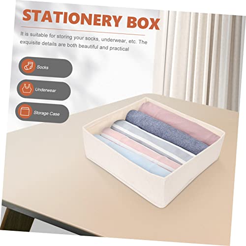 Didiseaon Underwear Closet Organizer travel storage bag travel bra organizer men’s underwear socks drawer organizer panty organizer Cosmetics Storage Container Household Underwear Case