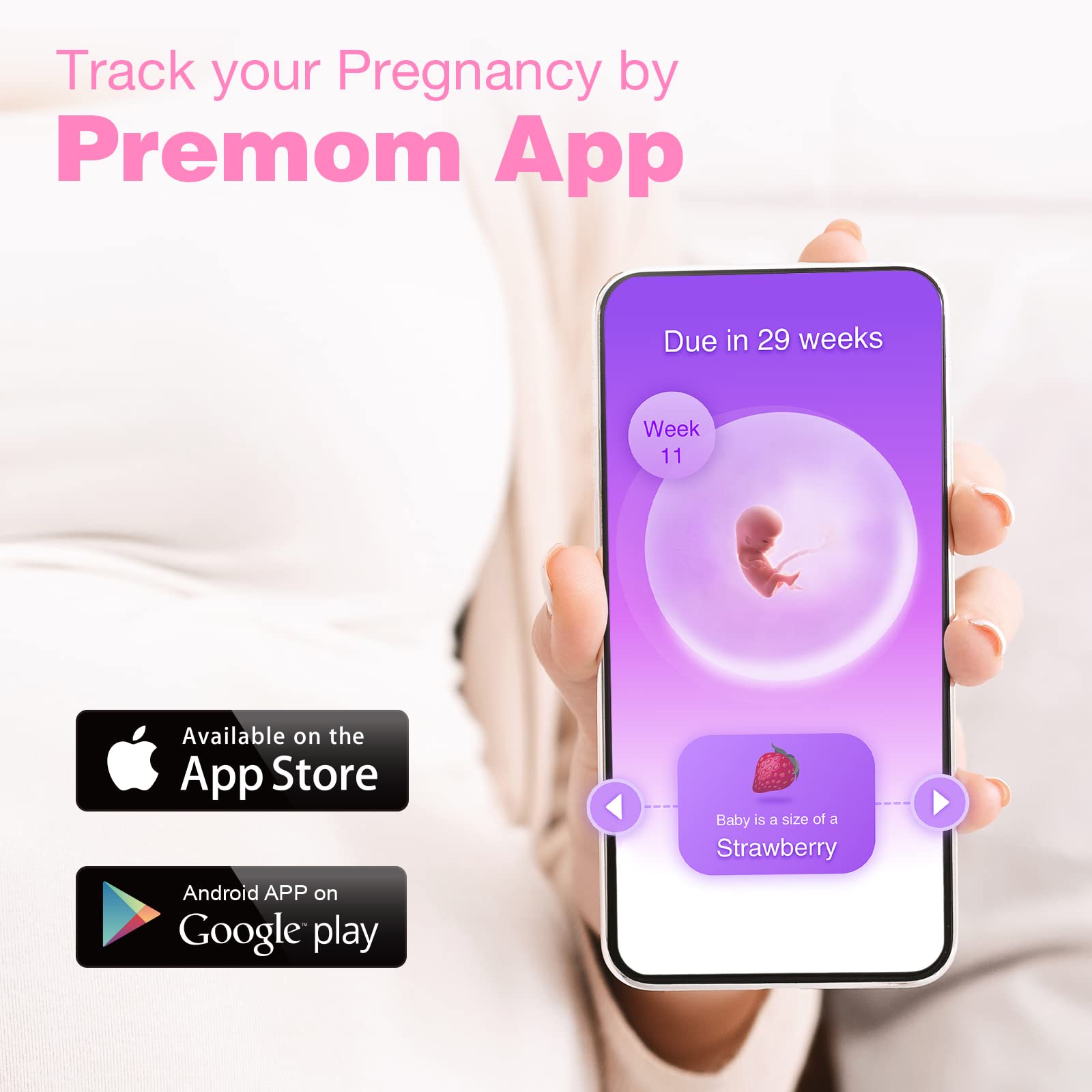 Easy@Home Pregnancy Test Strips Kit: 20-Pack HCG Test Strips, Early Detection Home Pregnancy Test