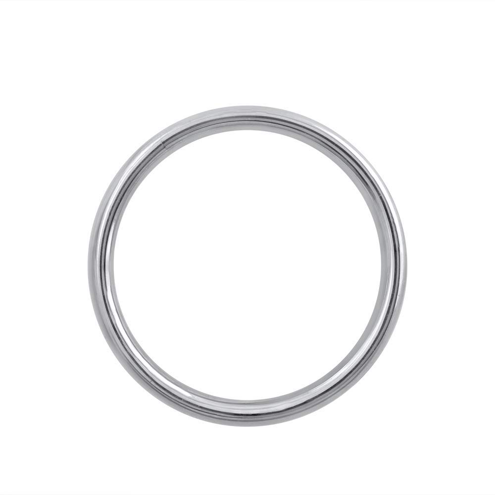 950 Platinum 3.2 mm Plain Wedding Band (Ring Size 7.75)