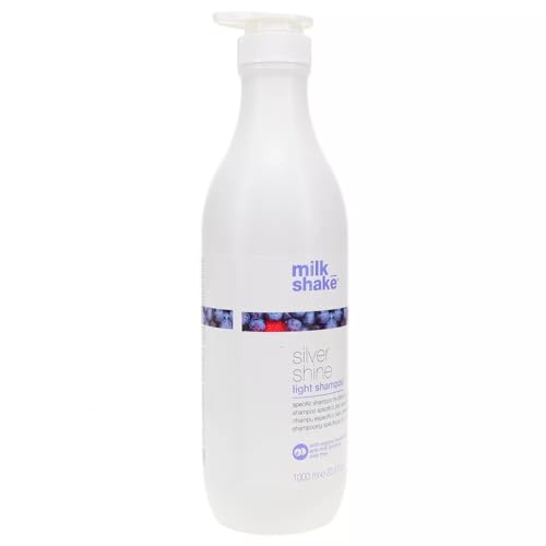 milk_shake Silver Shine Light Purple Shampoo for Blonde Hair - Blonde Toner for Brassy Hair