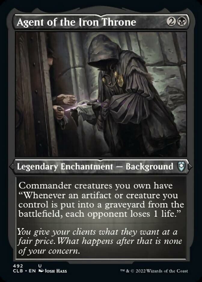 Agent of the Iron Throne - Foil Etched