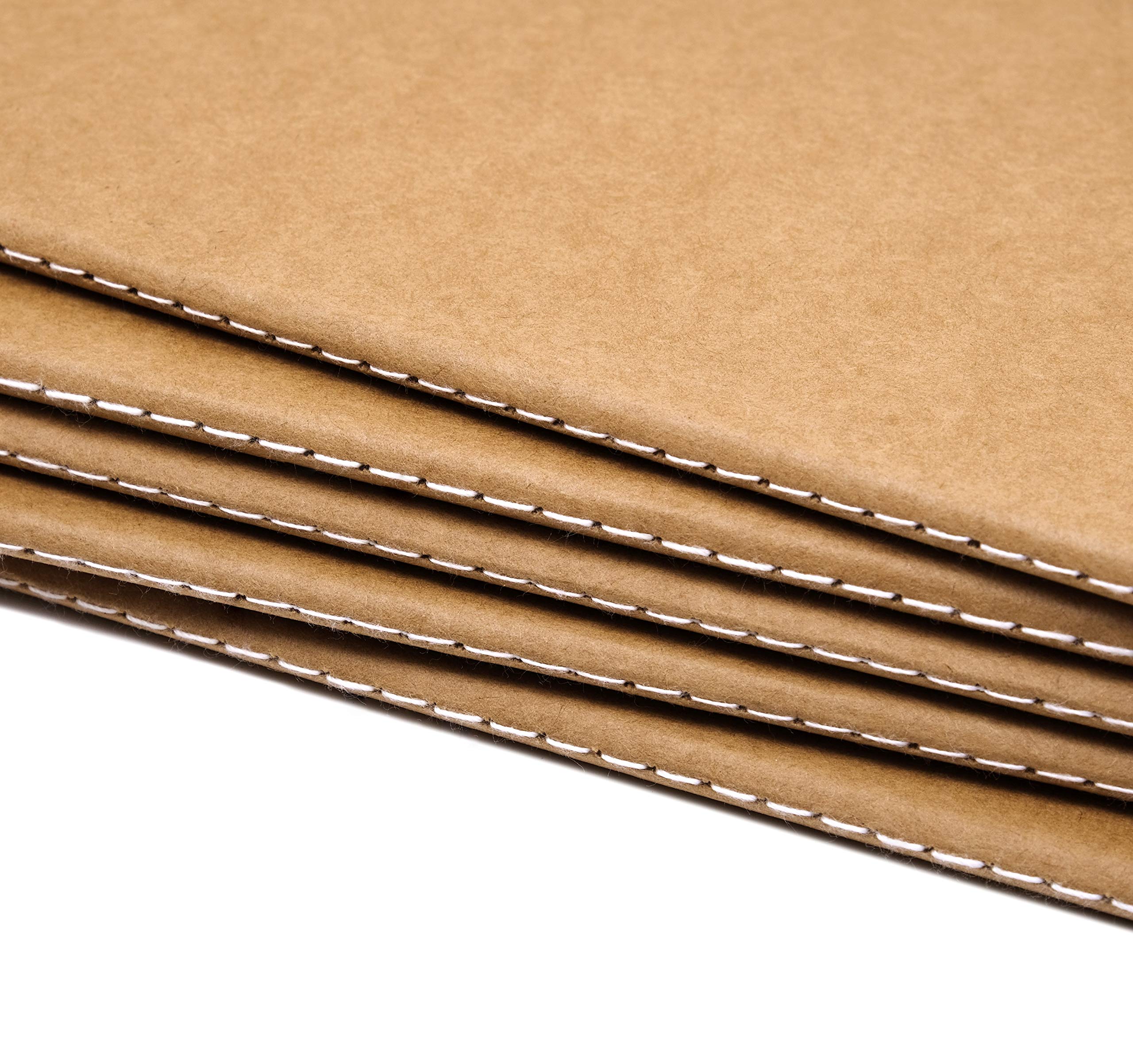 50 Pack Notebook Journals - Travel Notebooks For Memo, Journal, Notes, Diary - Pocket Notebooks Travelers Journal - H5 Lined Notebook - Bulk Journals Sewn Notebook -80 Pages- 4.4 x 8.26 Inches