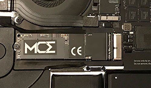 MCE Technologies 256GB SSD for MacBook Air 2015 and MacBook Air 2017: PCIe-Based 4 Lane (x4) NVMe SSD Flash Storage Upgrade - Requires macOS 10.13.x (High Sierra) or Later