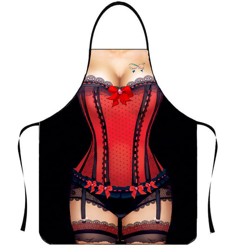 Cooking Funny Kitchen Chef Apron Baking Aprons for Women Men