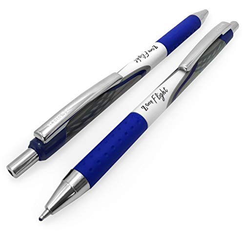 Zebra Classic Z-Grip Flight Ballpoint Pens - 1.2mm - Blue Ink - Pack of 20