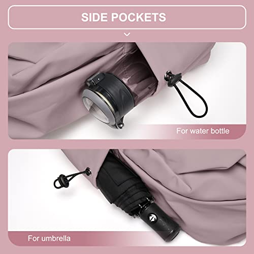 coofay Carry on Backpack For Women Men Waterproof College Gym Backpack Lightweight Small Travel Backpack Rucksack Casual Daypack Laptop Backpacks Hiking Backpack Purple