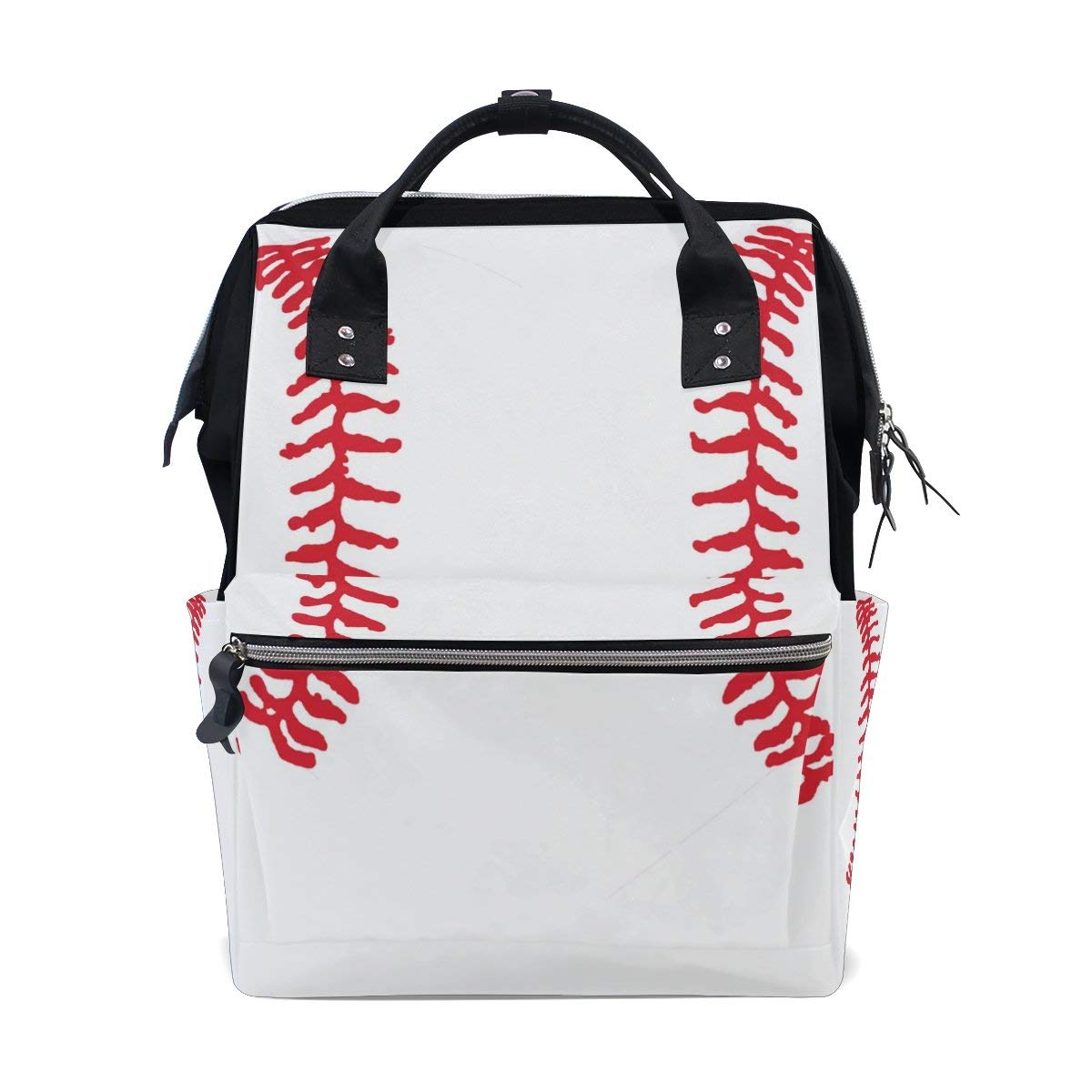 MaMacool Mummy bag Diaper Tote Bags Larger Capacity Baby Nappy Bag Fashion Heart Shaped Baseball Mummy Backpack