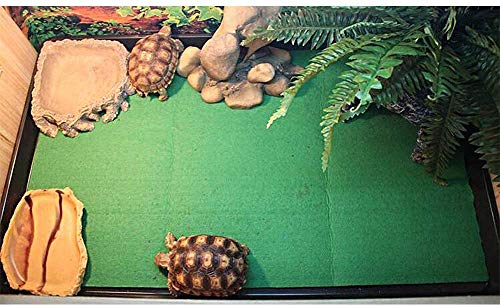 Tfwadmx Extra Large Reptile Carpet Mat Substrate Liner Bedding Reptile Supplies for Terrarium Lizards Snakes Bearded Dragon Gecko Chamelon Turtles Iguana (70.87"X23.6")