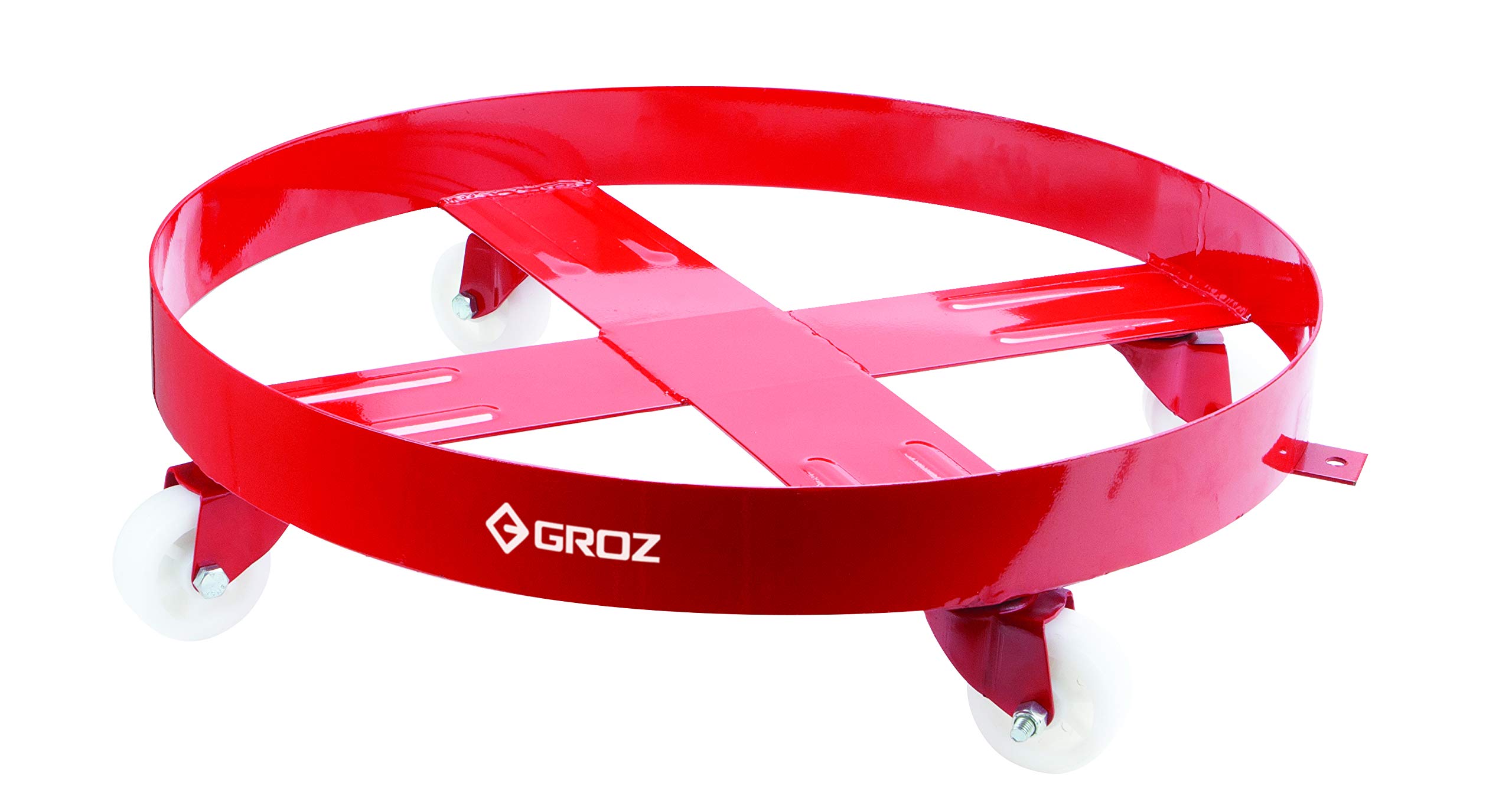 Groz 44379 Heavy Duty Drum Dolly for 55 Gallon Drums, 900 Pounds Capacity