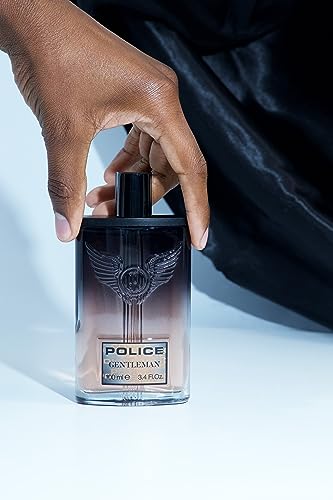 POLICE Gentleman - Fragrance For Men - Refined And Charismatic - Top Notes Of Bergamot, Lemon, Grapefruit - Heart Notes Of Cinnamon, Saffron - Base Notes Of Patchouli, Vetiver - 3.4 Oz EDT Spray