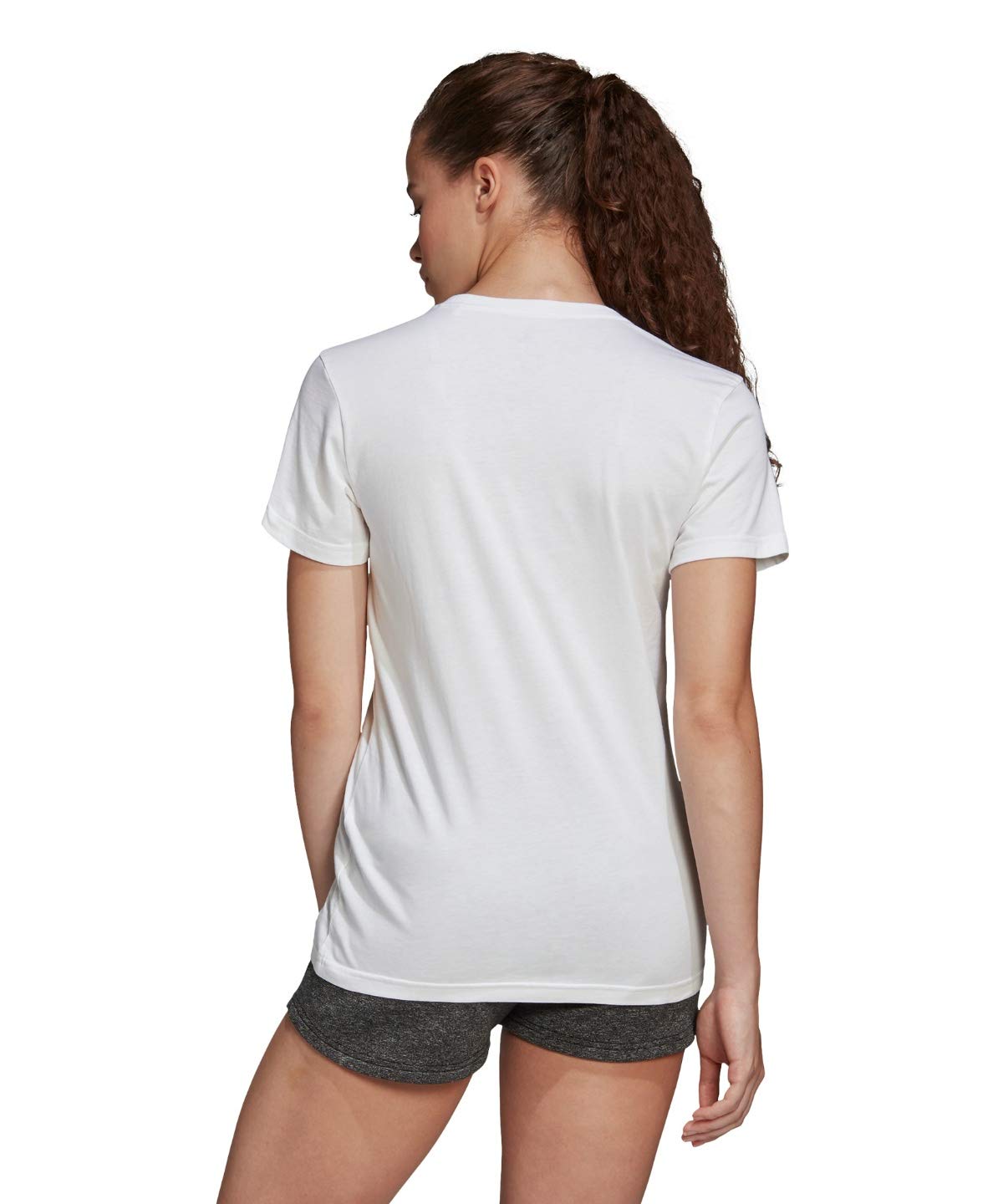adidas Women's Must Haves Badge of Sport Tee, Purple Tint, Small