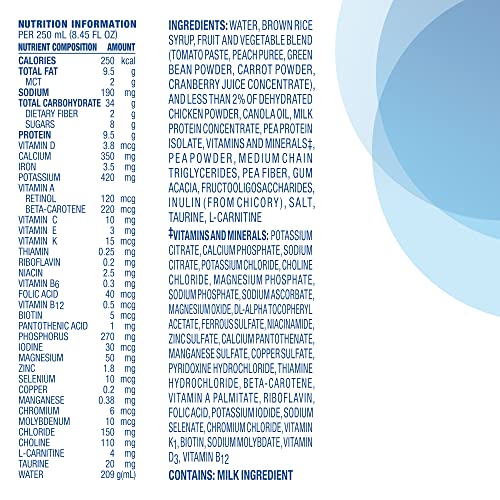 Compleat Pediatric Tube Feeding Formula, Unflavored, 8.45 Fl Oz (Pack of 24)